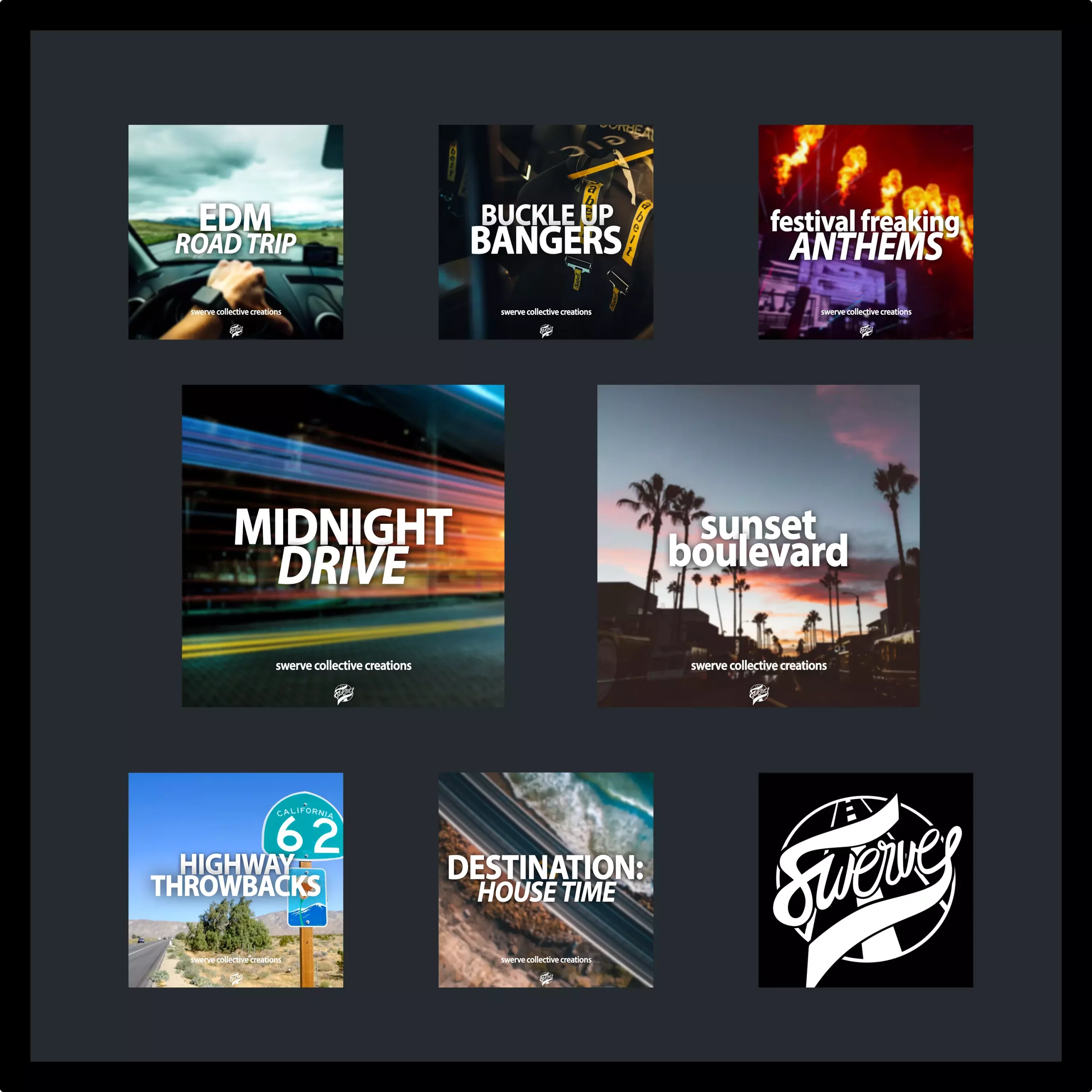 Swerve's Dope House Music Playlist Curation | swerve collective creations